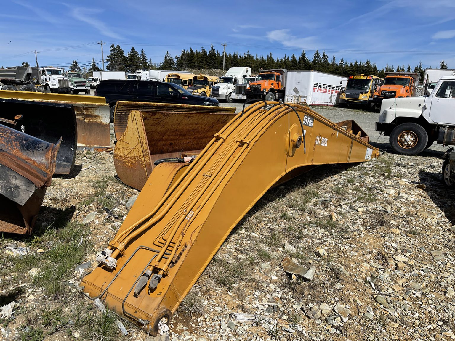 55ft Long Reach Boom (to fit CAT 320) – Eastern Frontier Auctions