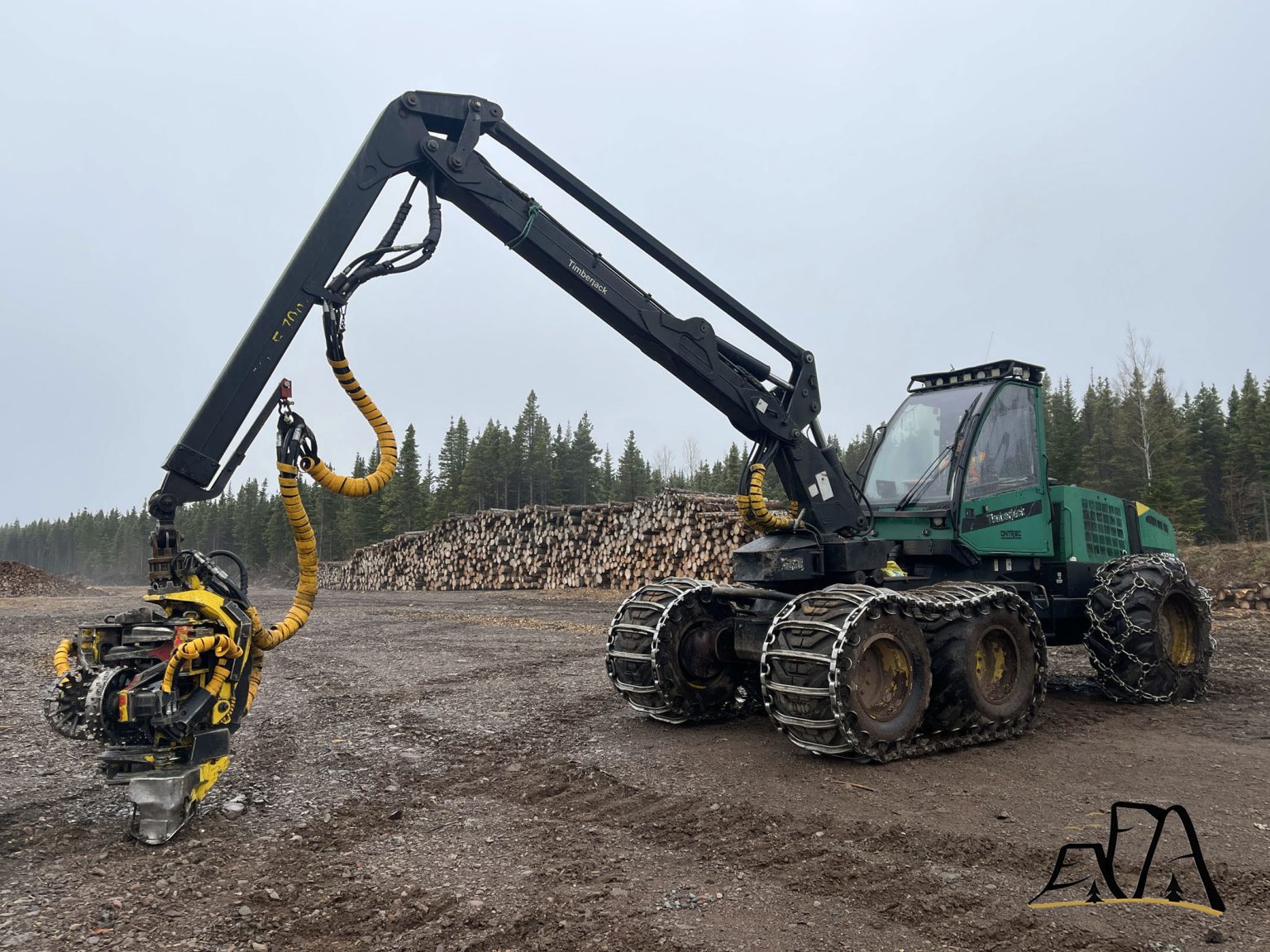 2003 Timberjack 1270D Harvester – Eastern Frontier Auctions